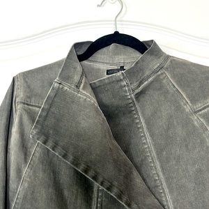Sarah Pacini | Jackets & Coats | Sarah Pacini Denim Crop Jacket ...